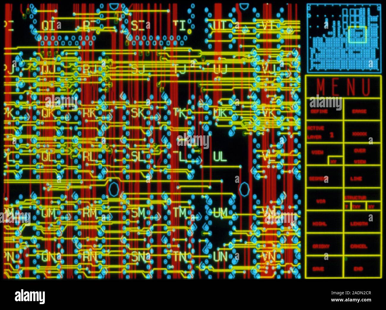 Applications of computer graphics software in design of microelectronic ...