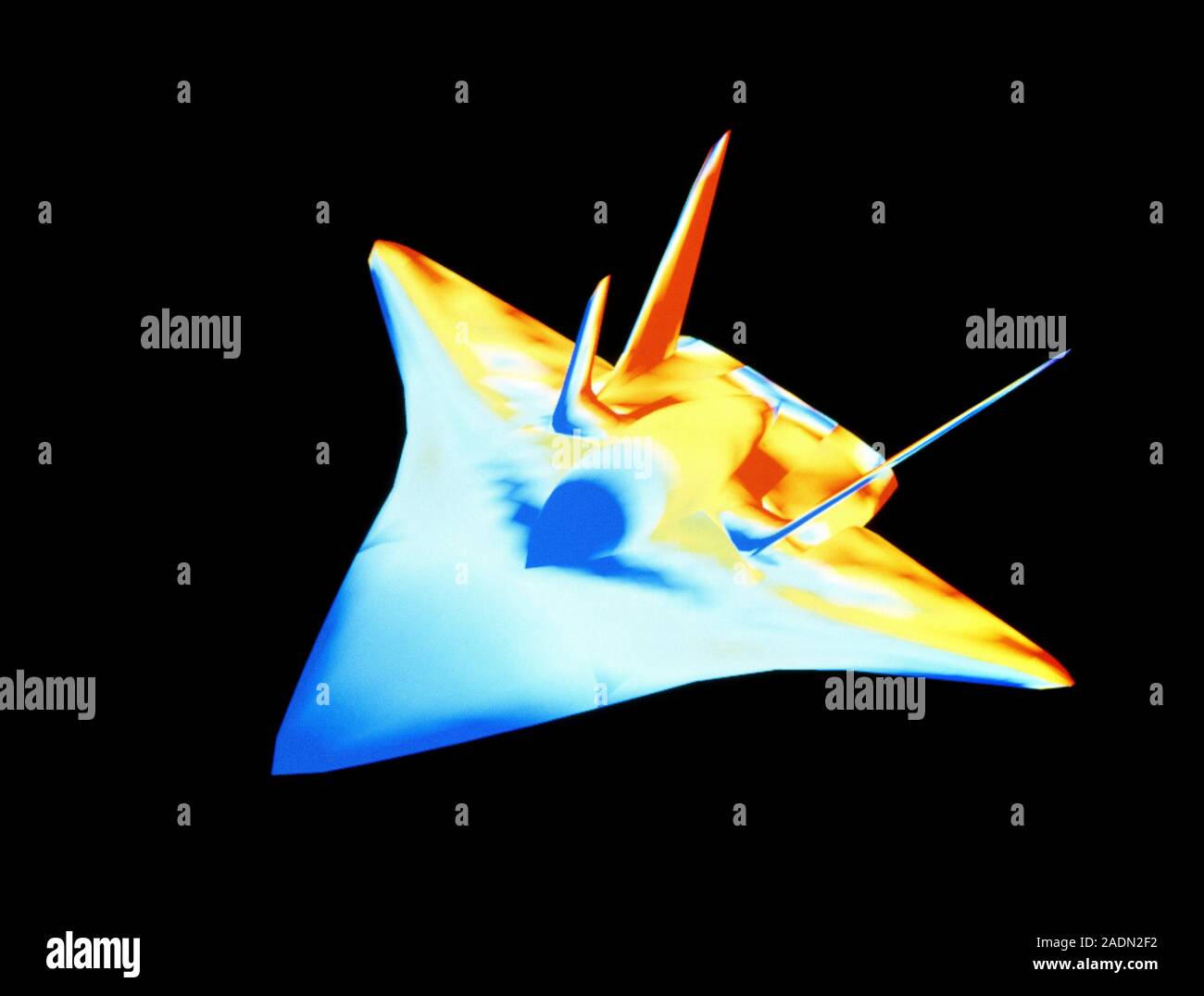 Saenger/Horus spaceplane. Computer-Aided Design (CAD) graphic of the ...