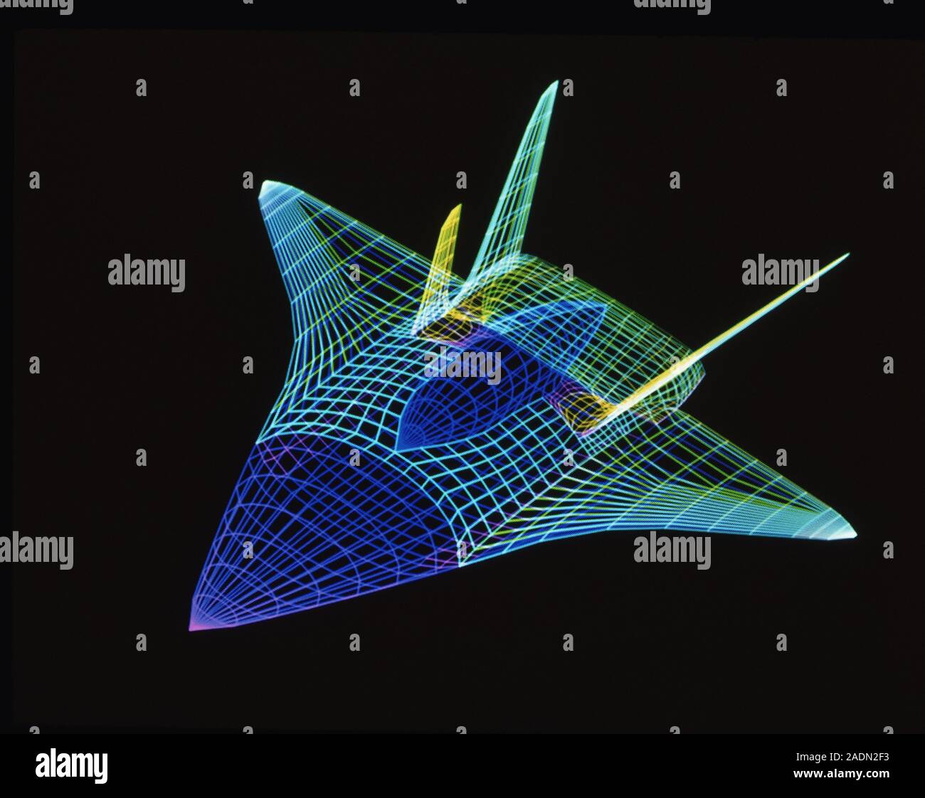 Saenger/Horus spaceplane. Computer-Aided Design (CAD) graphic of the ...