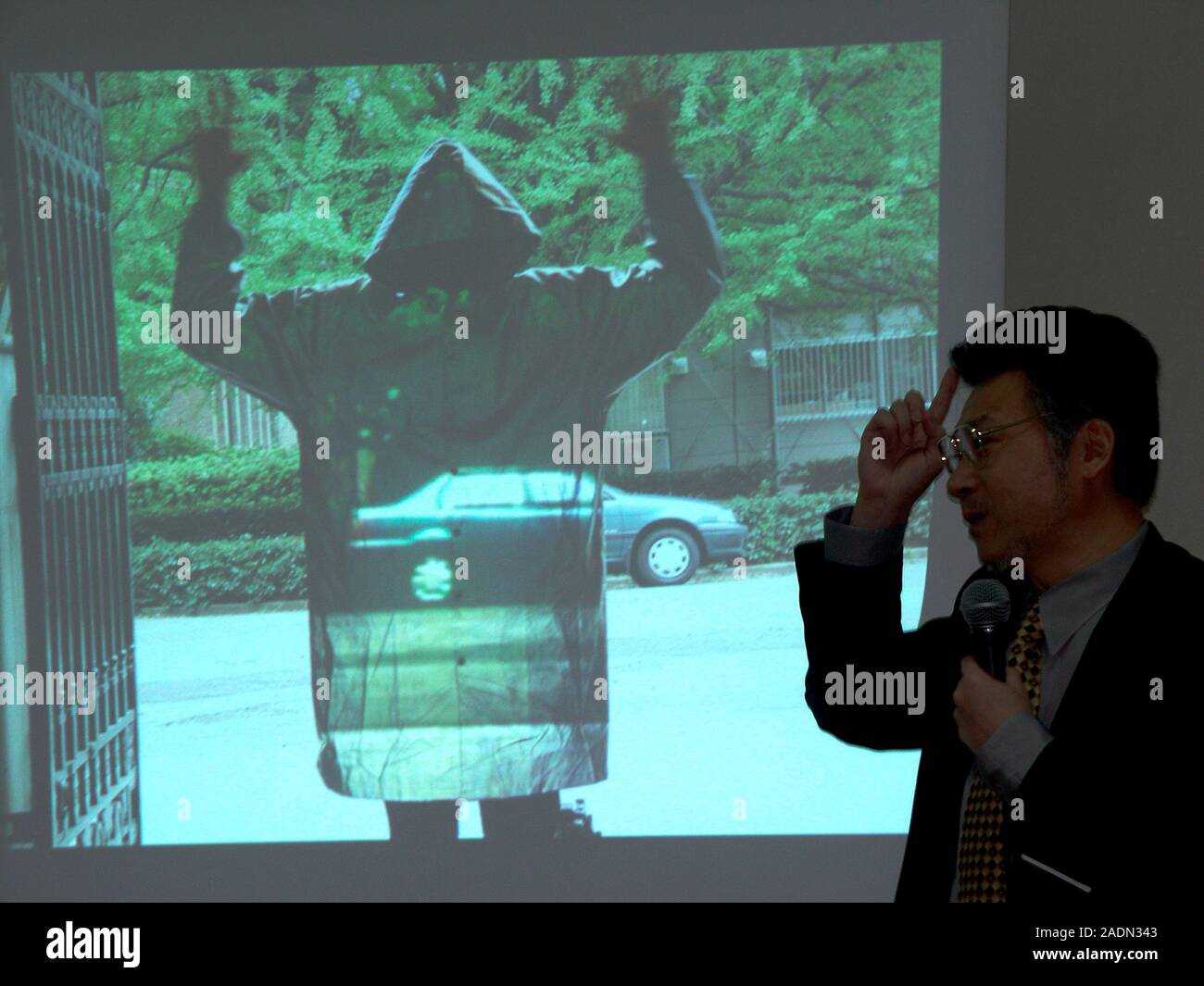 Virtual reality invisibility cloak. This cloak has been developed by ...