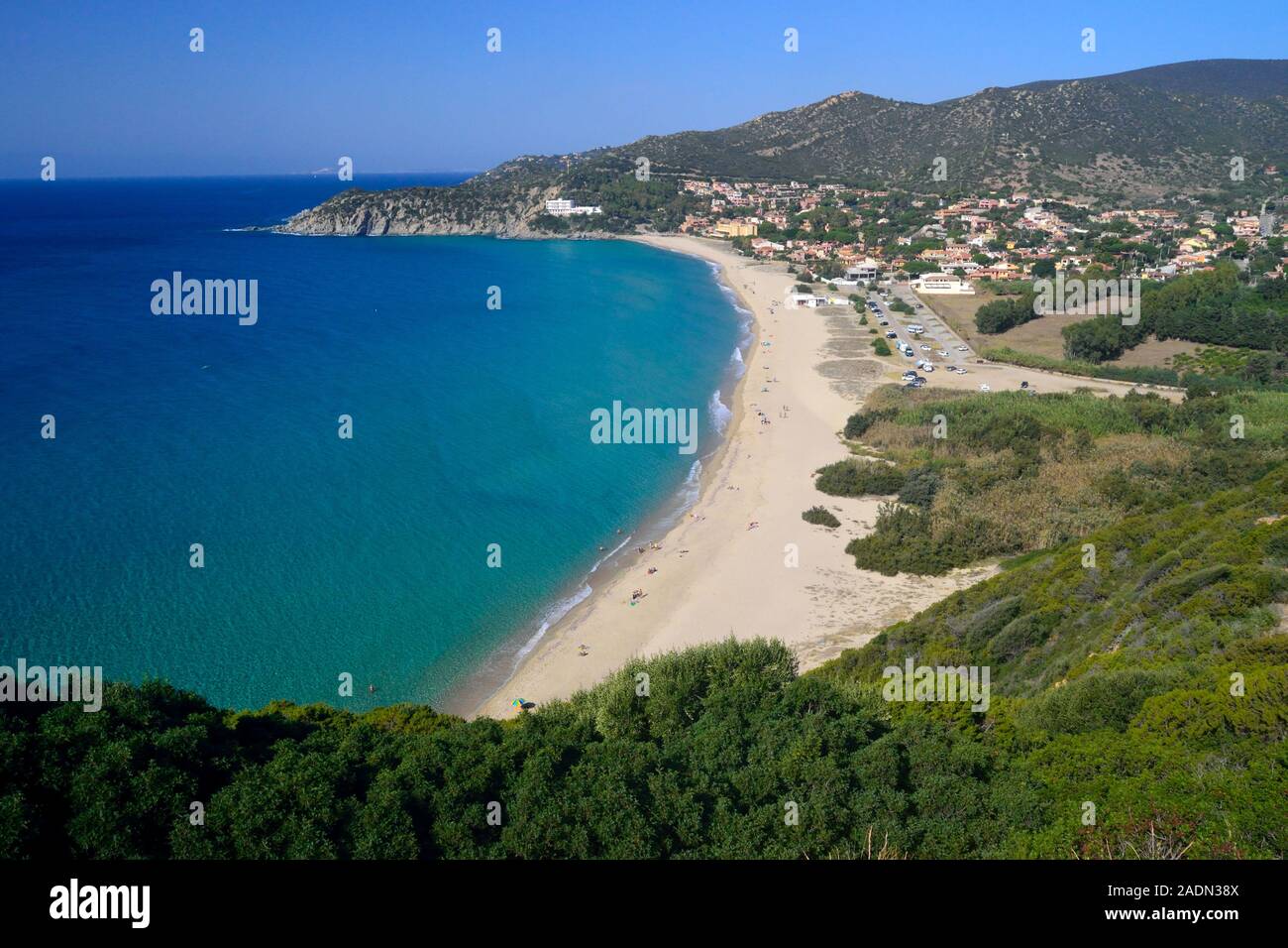 Solanas beach hi-res stock photography and images - Alamy