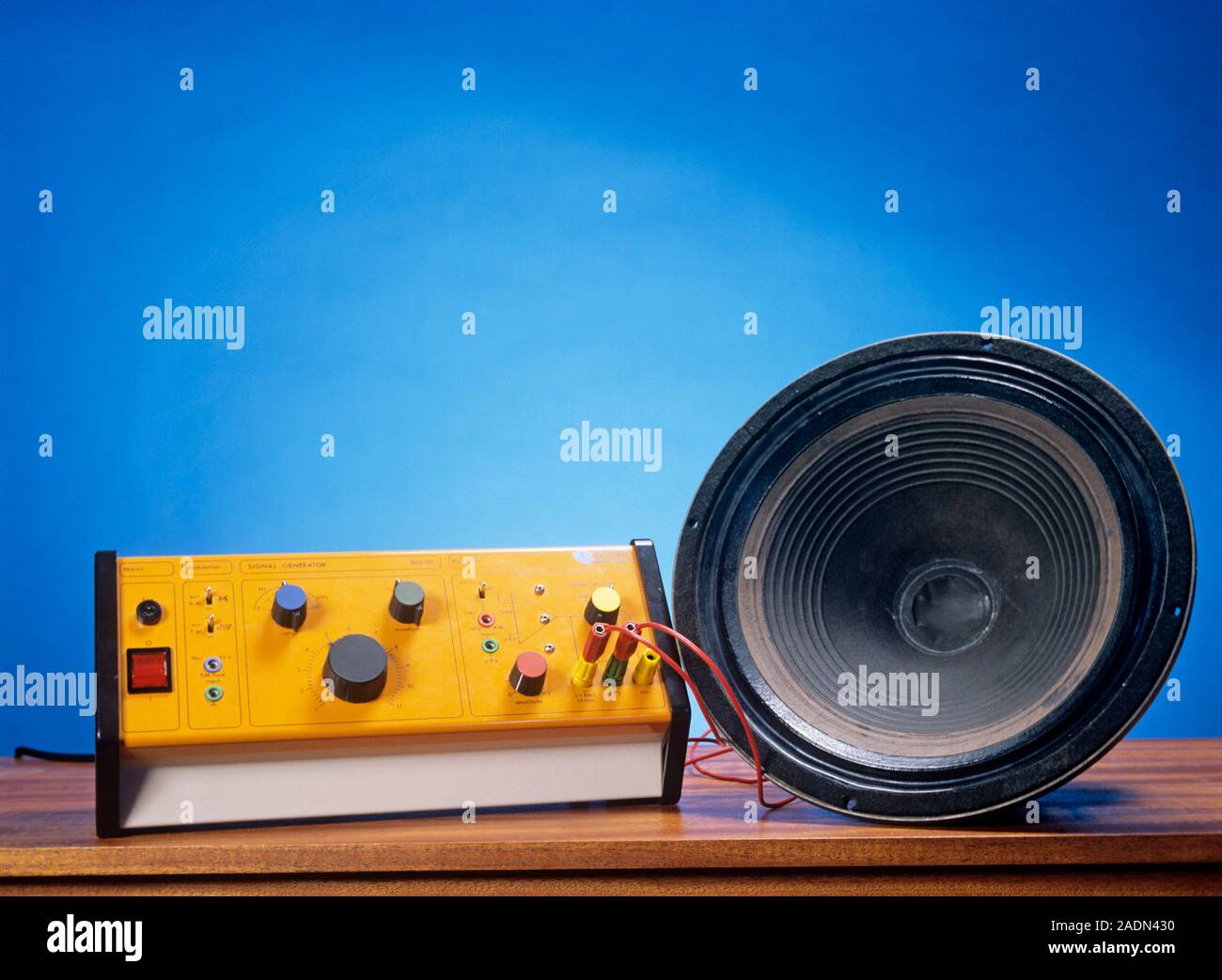 Loudspeaker and signal generator. A loudspeaker takes an electrical ...