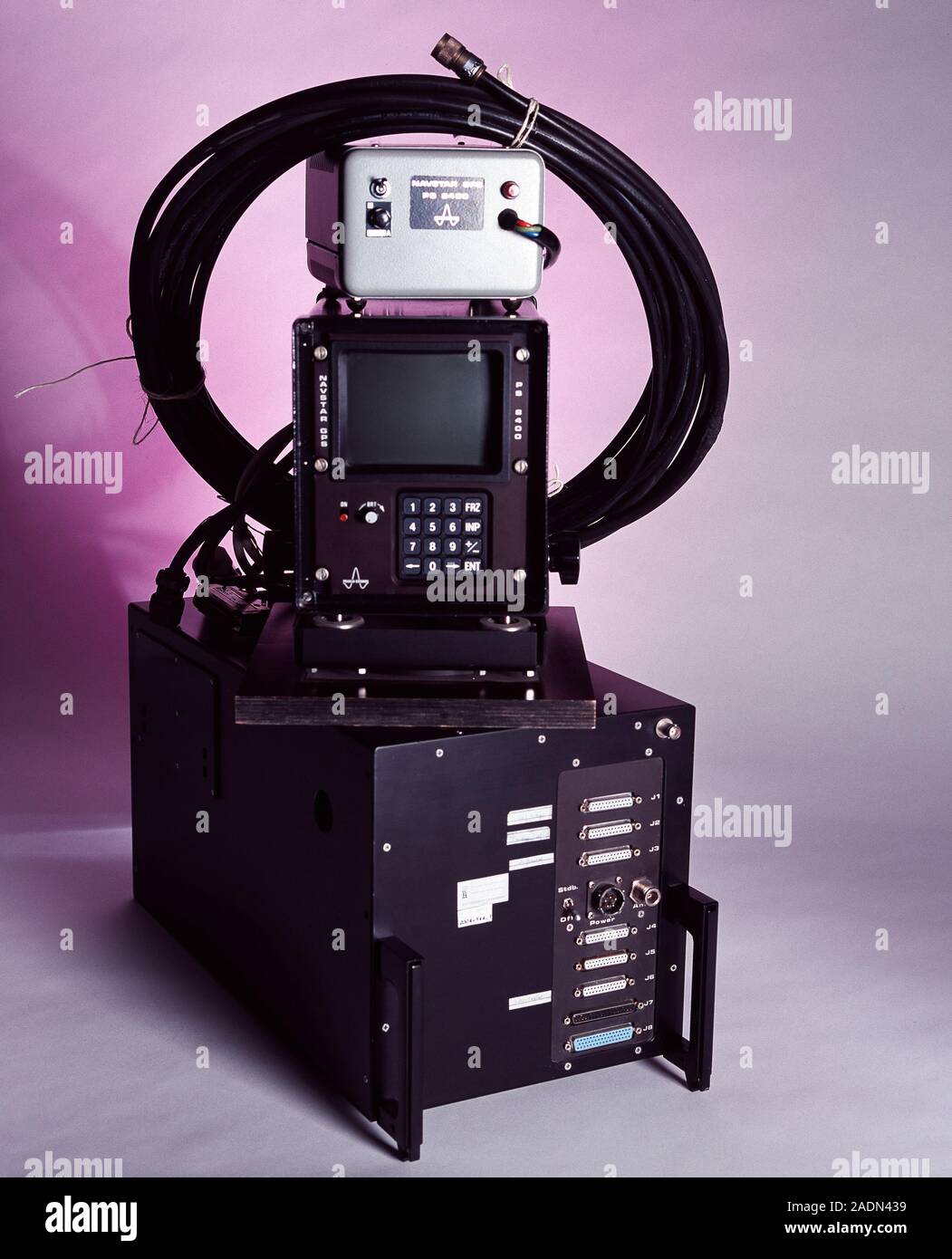 Early GPS equipment. This equipment was among the first to use the ...