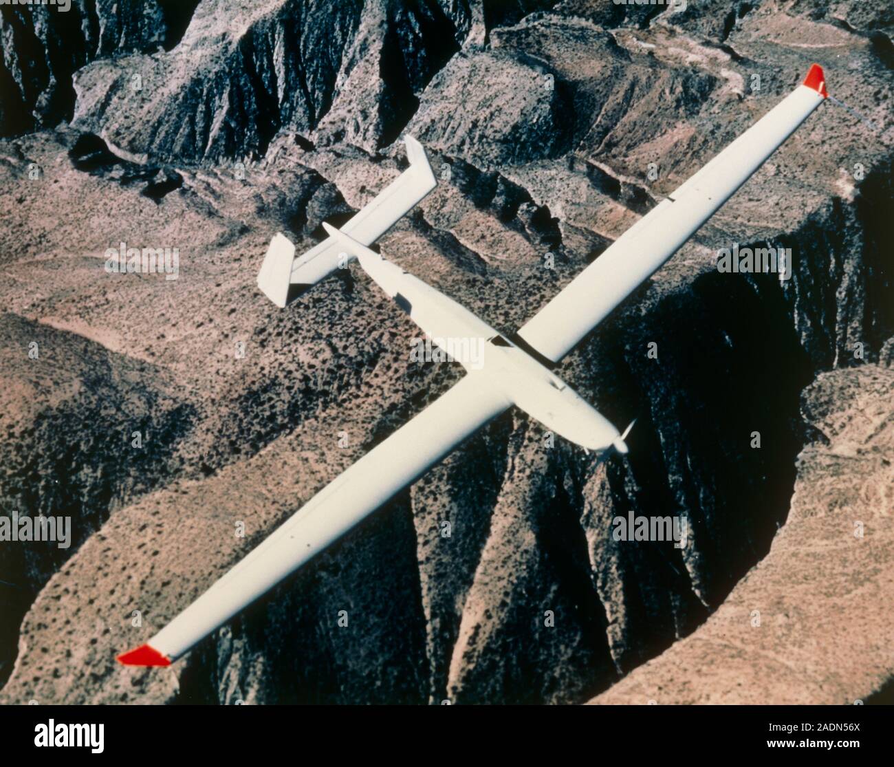 Raptor flight test. View of the Raptor unmanned air vehicle (UAV ...