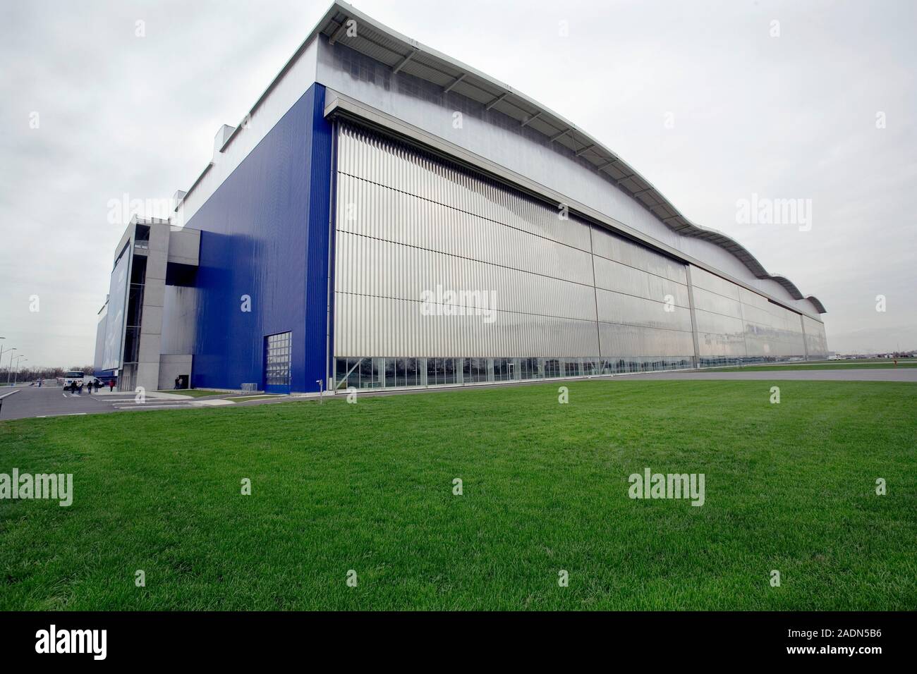 Airbus A380 final assembly site, Toulouse, France. This factory ...