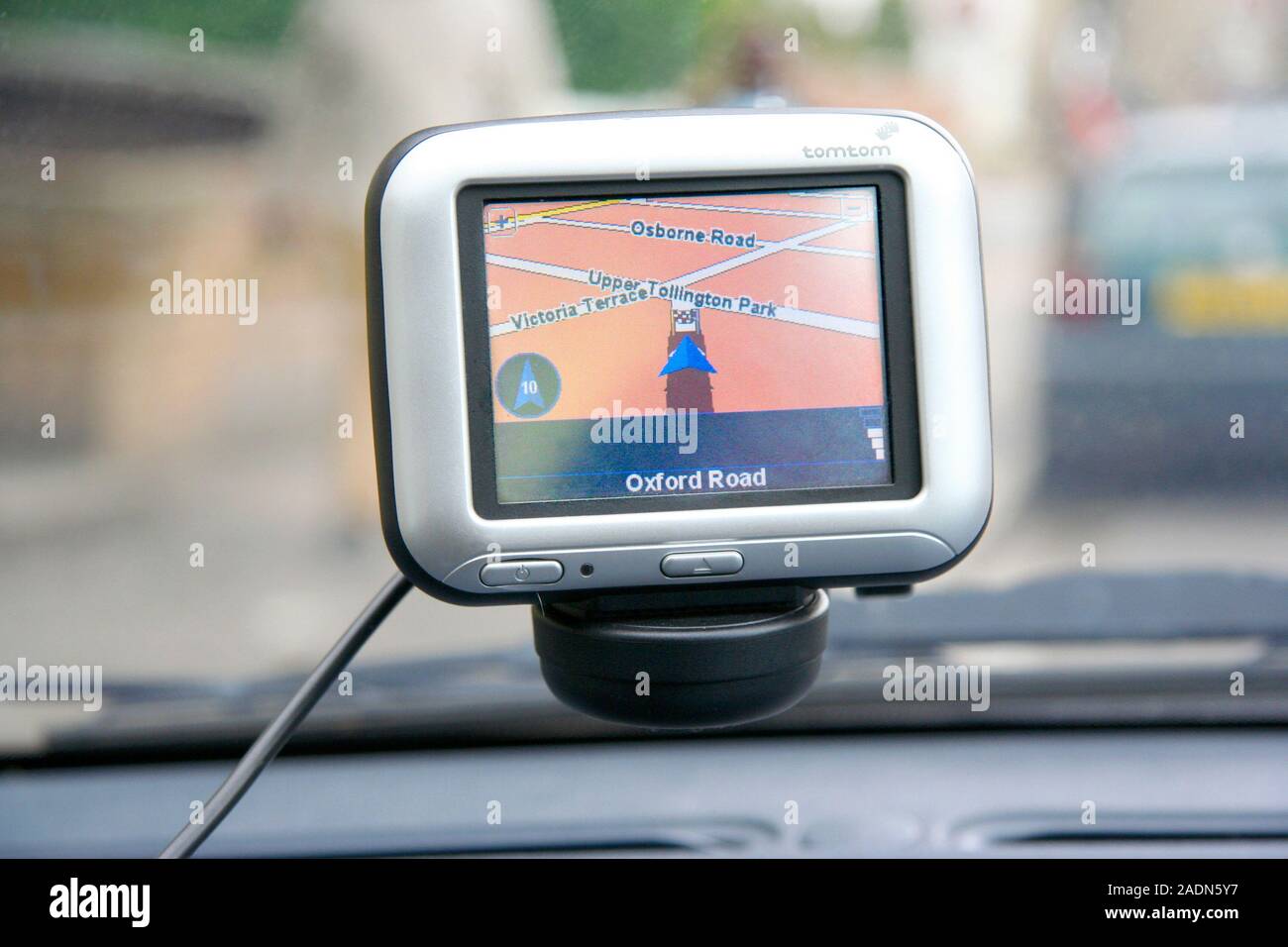 Car satellite navigation system Stock Photo - Alamy