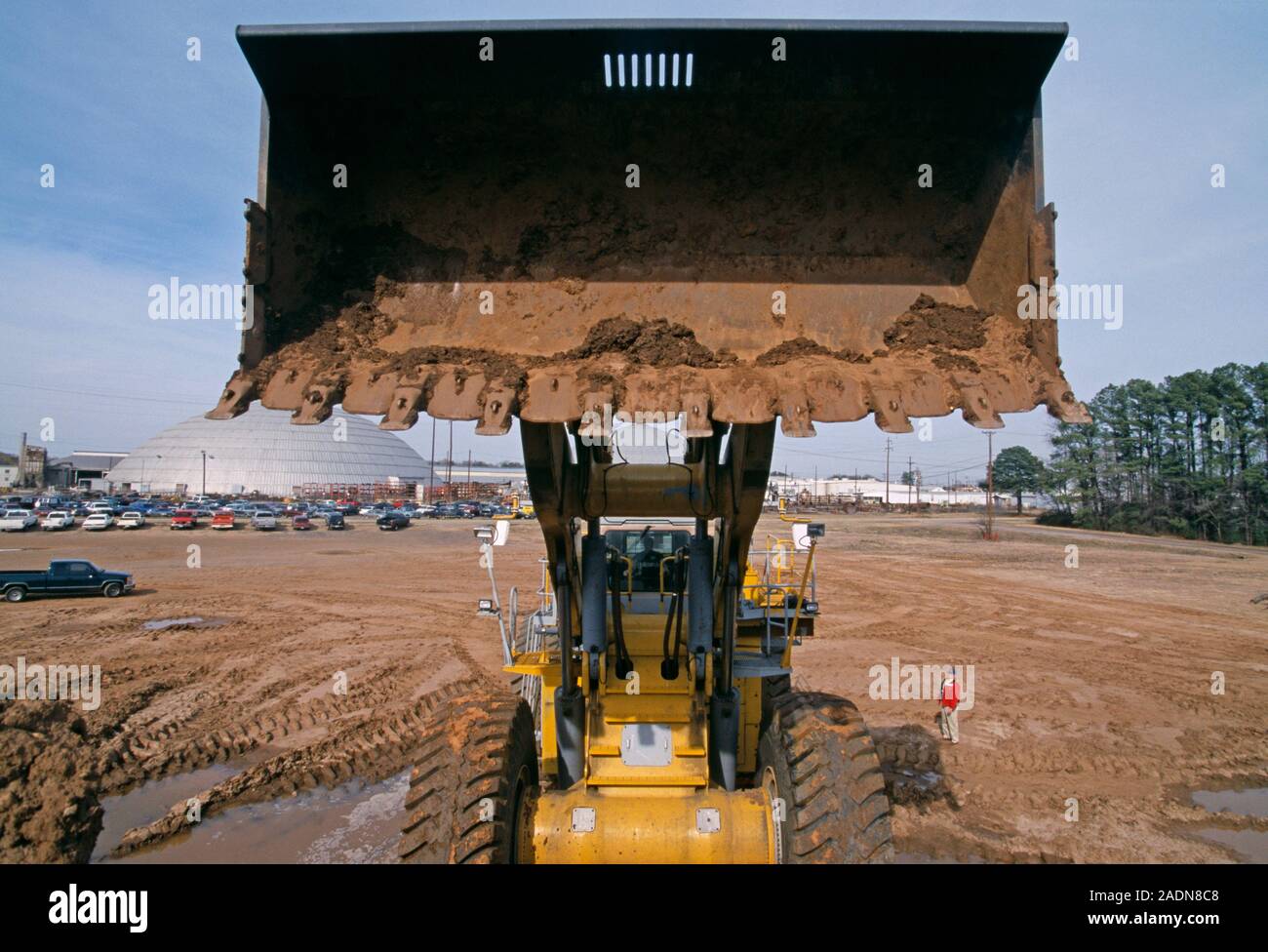 Wheel loader. This is the largest wheel loader produced in the world ...