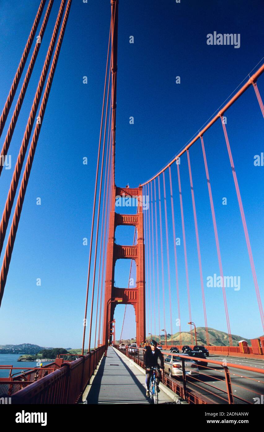 Golden Gate Bridge. This suspension bridge, opened in 1937, spans the ...