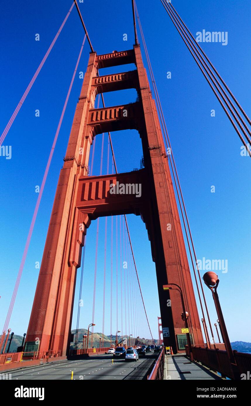 Golden Gate Bridge. This suspension bridge, opened in 1937, spans the ...