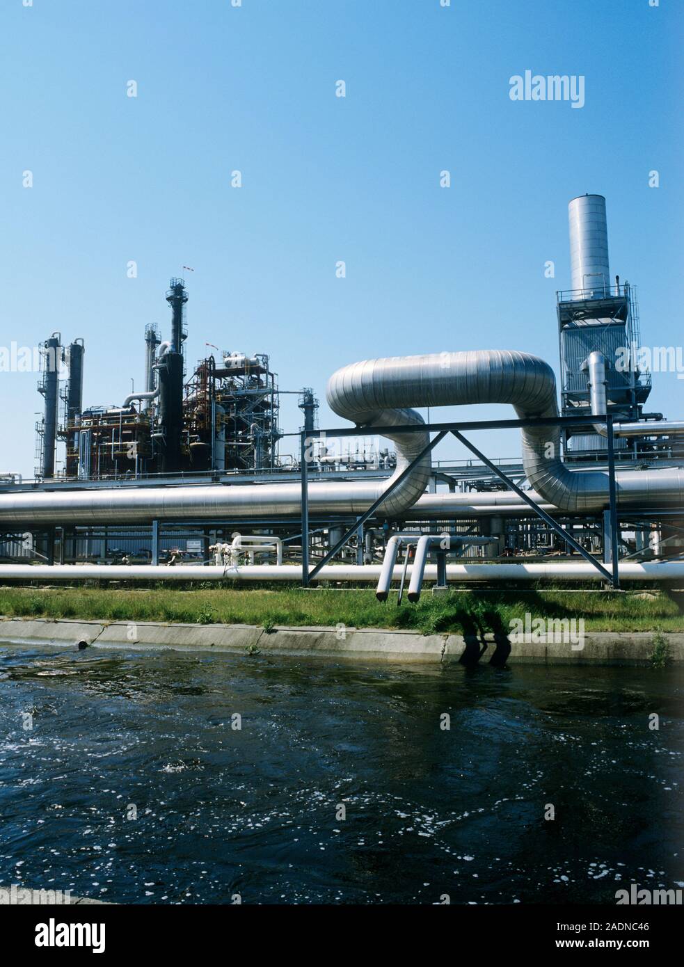 Chemical plant for the production of solvents Stock Photo - Alamy