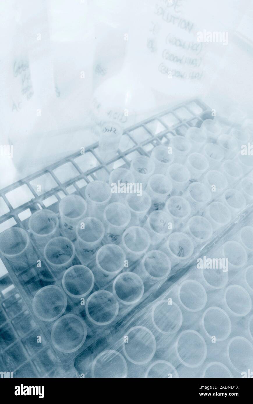 Sample vials in a freezer Stock Photo - Alamy