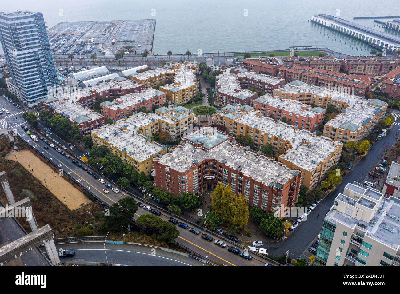 Aerial bayside hi-res stock photography and images - Alamy