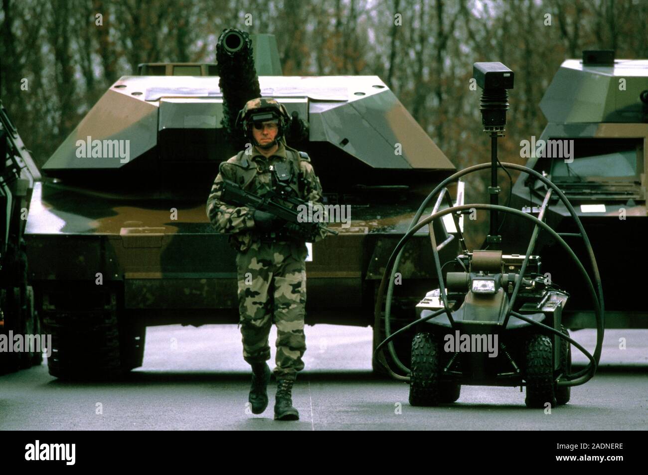 Military technology. At left is a stealth variant of the Giat ...
