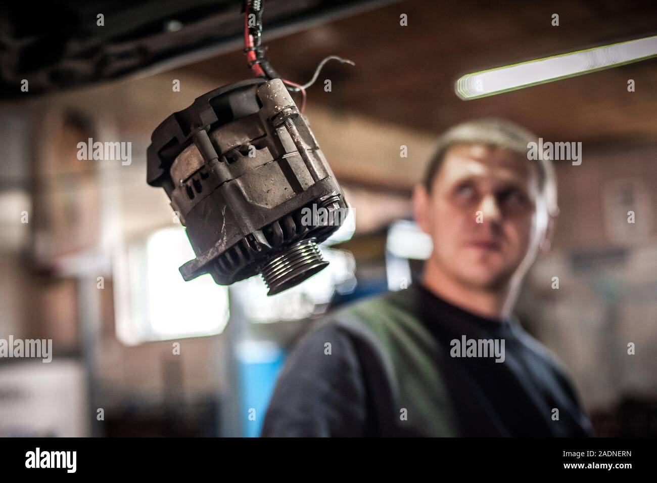 Vulcanizing shop hi-res stock photography and images - Alamy