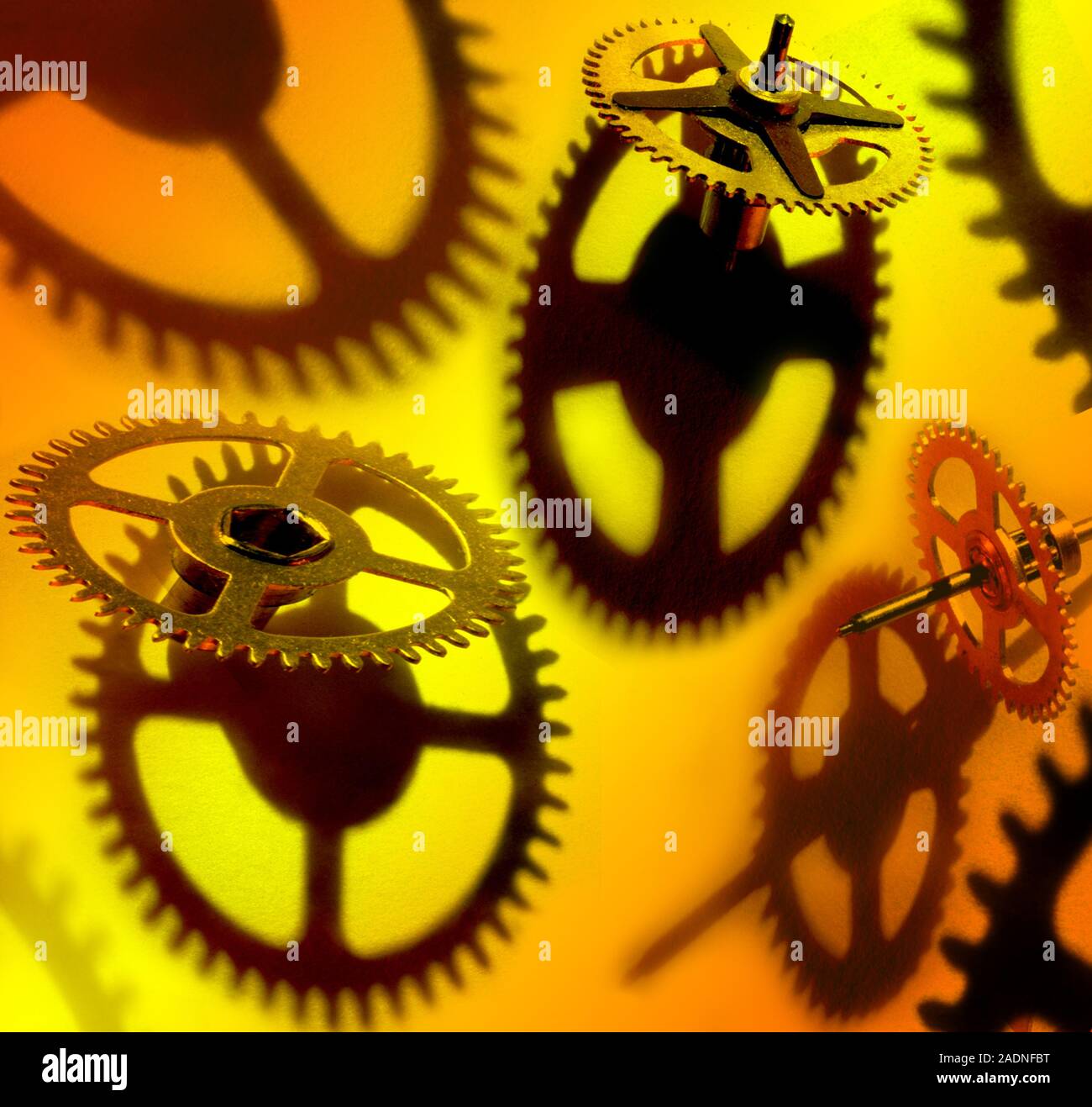 Cogs. Abstract image of cogs. Cogs are used in machines to change the ...