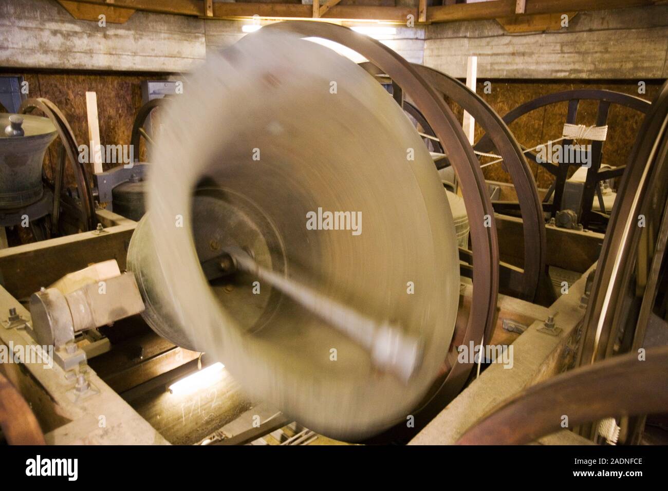 Great Bell of Bow, St Mary-le-Bow, London, UK. This bell is housed in ...