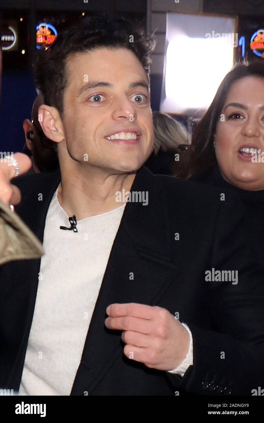 New York, NY, USA. 4th Dec, 2019. Rami Malek, at Good Morning America ...