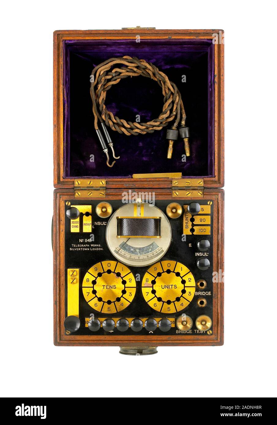 Wheatstone bridge. This device is used to measure an unknown electrical ...