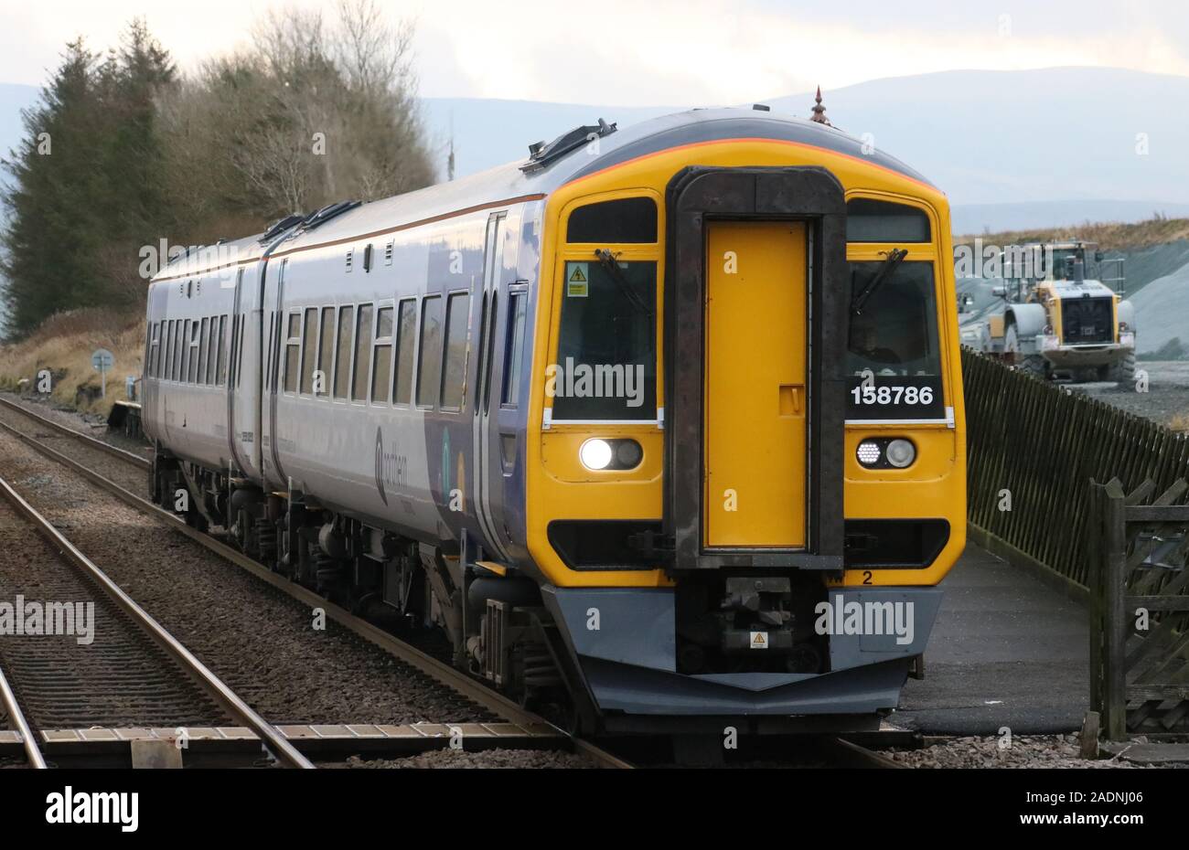 Northern express sprinter dmu train on Settle to Carlisle railway, 4th ...