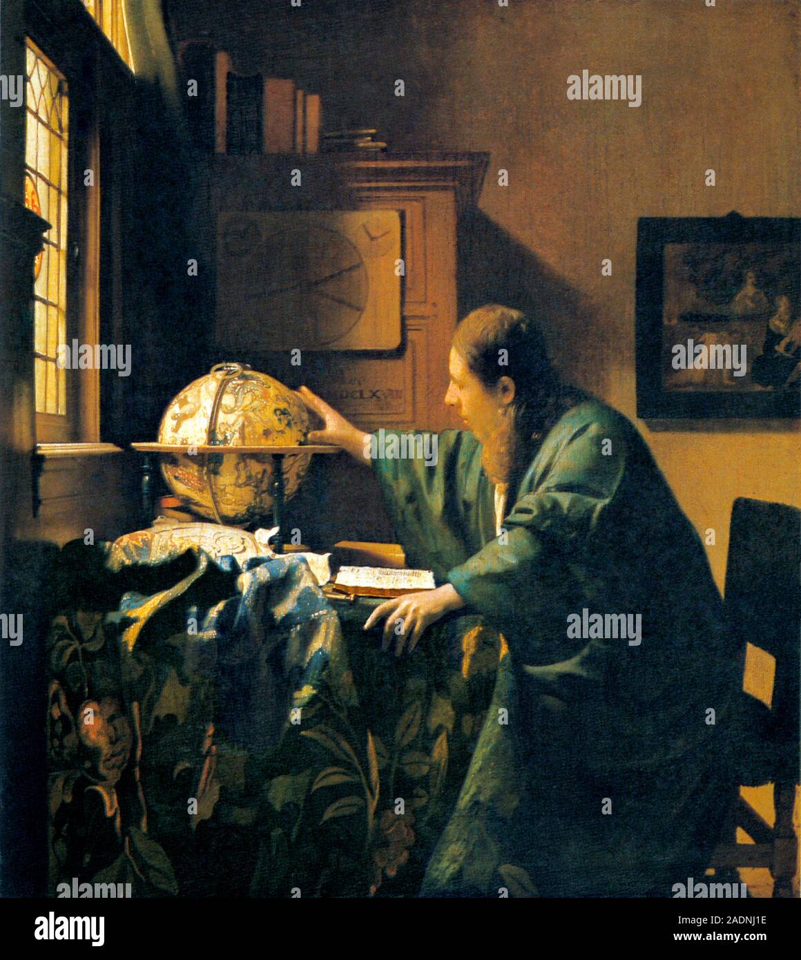 The Astronomer, 17th century artwork by the Dutch painter Johannes ...