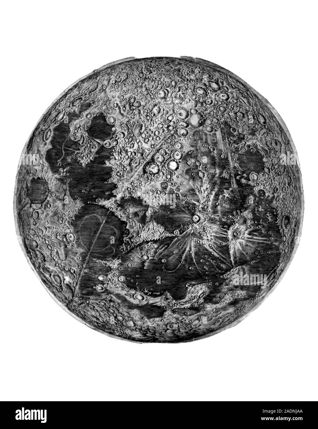 Map of the Moon by the Italian astronomer Giovanni Domenico Cassini ... Map of the Moon by the Italian astronomer Giovanni Domenico Cassini ...