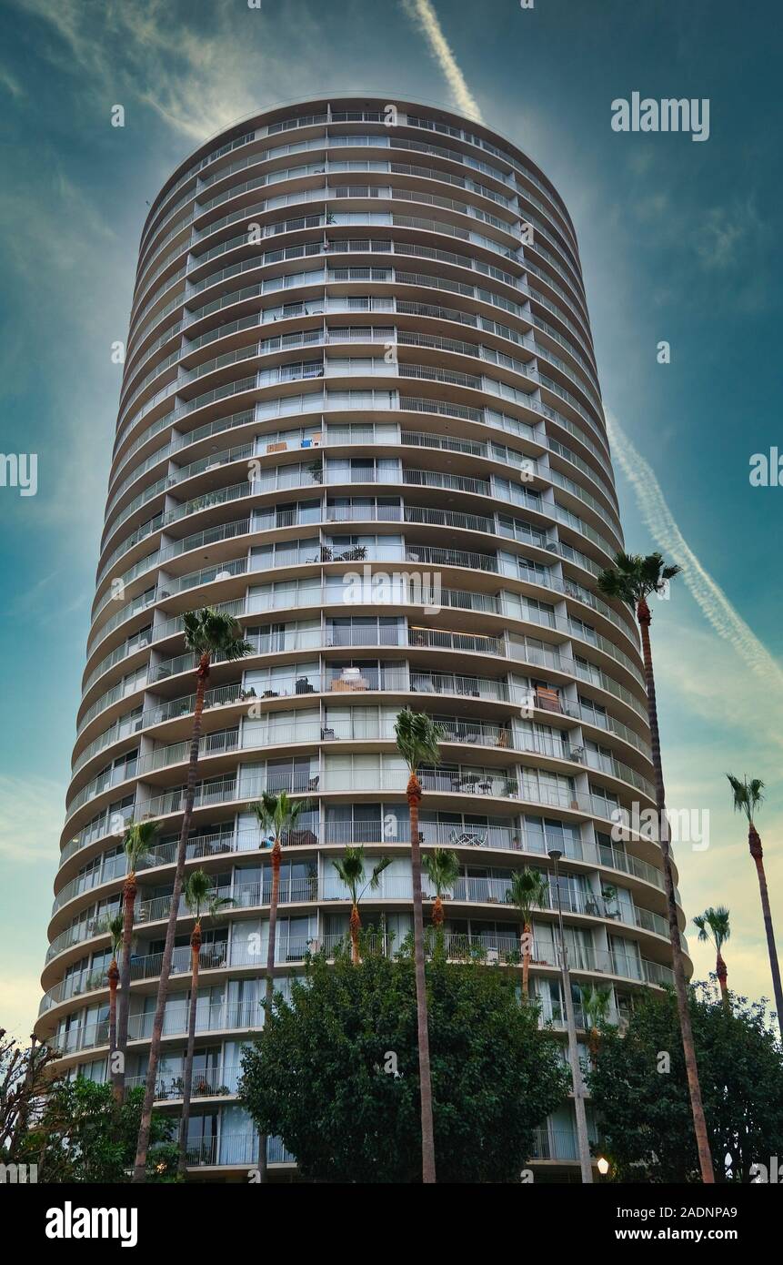 Round Condo Tower Stock Photo - Alamy
