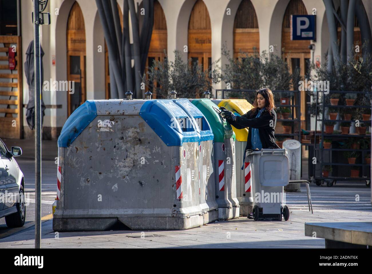 Recycling bin spain hi-res stock photography and images - Alamy
