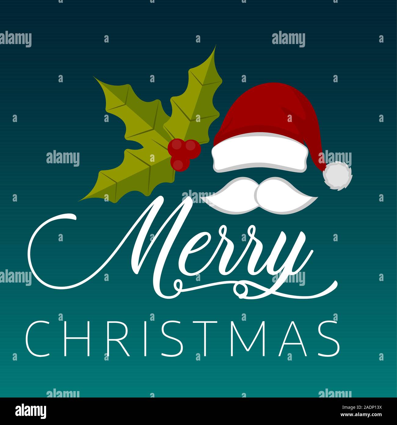 Mustache christmas tree hi-res stock photography and images - Alamy