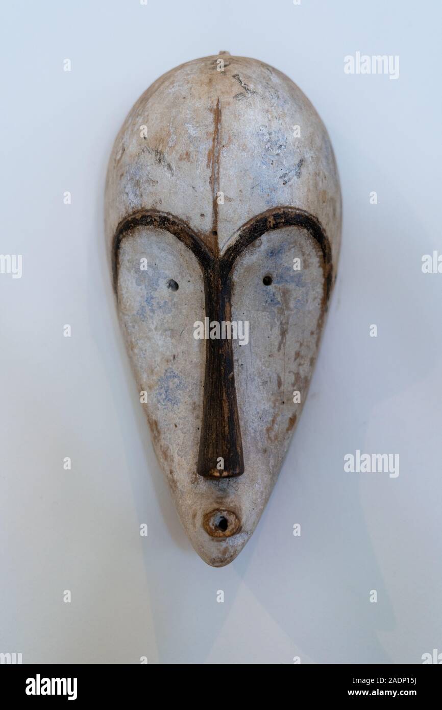 African masks worn during tribal celebrations Stock Photo - Alamy