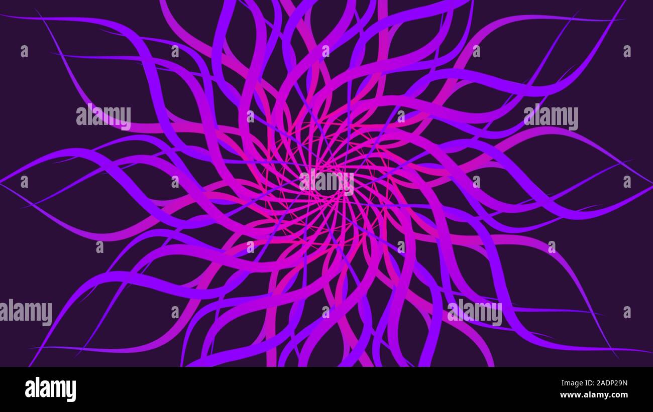 Purple rotating patterned colorful spiral, Abstract waves background ...