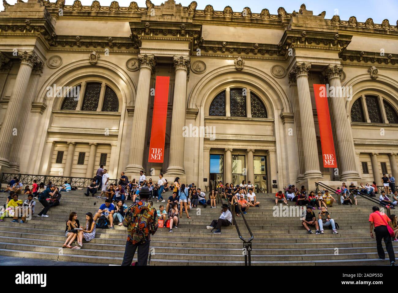 Metropolitan Museum of Art in New York City on June 21 2016. The Met is ...