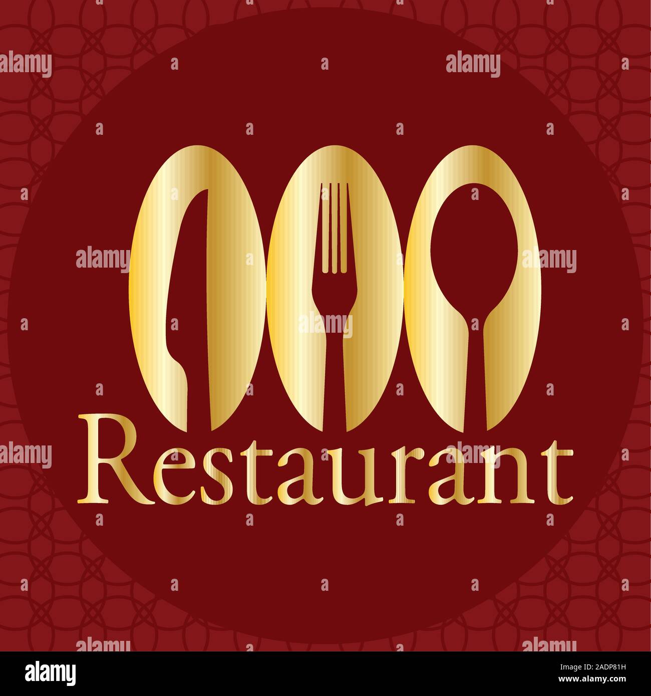 Restaurant logo illustration Stock Vector Image & Art - Alamy
