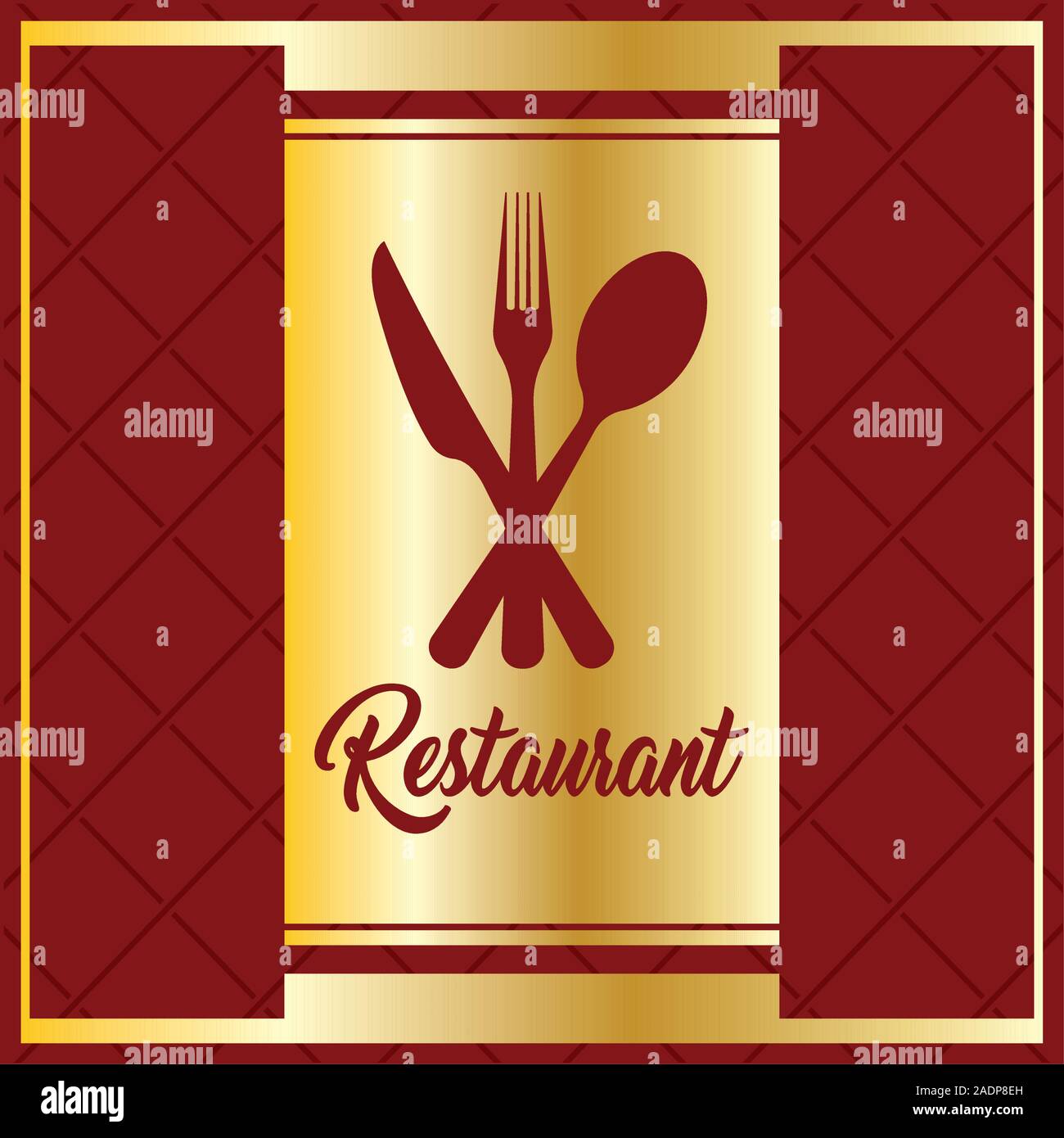 Restaurant logo illustration Stock Vector Image & Art - Alamy