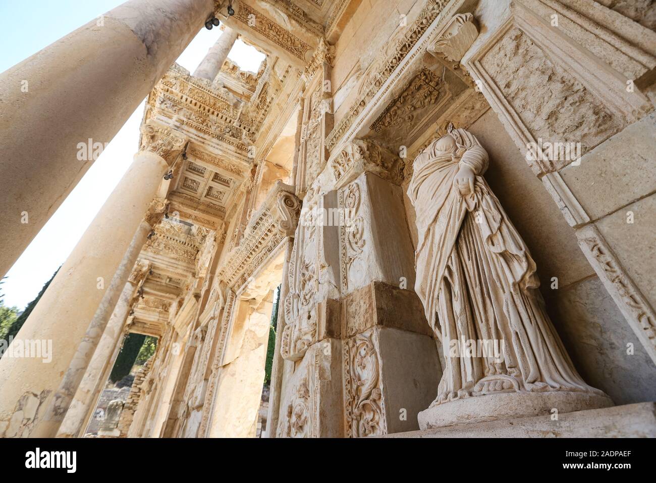 Episteme, knowledge Statue in Ephesus Ancient City, Selcuk Town, Izmir ...