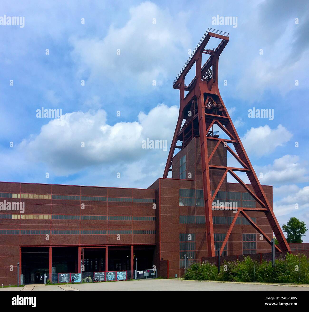 Essen, Germany - July 27, 2017: The old mining buildings at Zeche ...