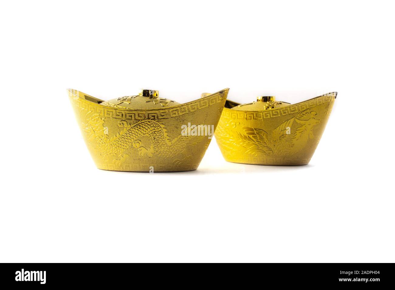 Chinese gold nugget, ingot, representing wealth. Mainly use as ...