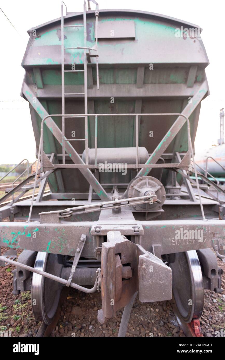 Freight car coupling hi-res stock photography and images - Alamy