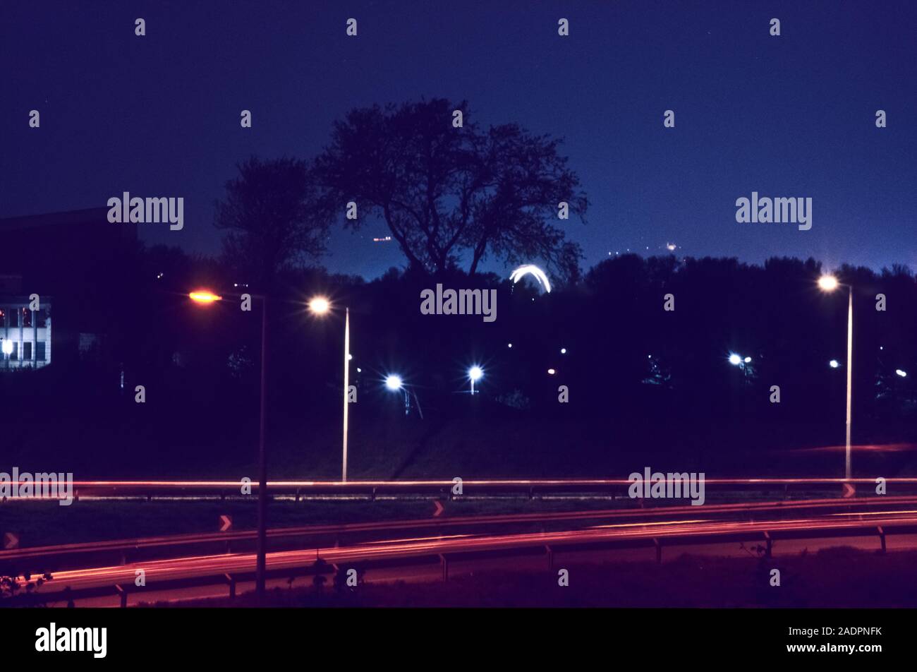 Autobahn bei nacht hi-res stock photography and images - Alamy