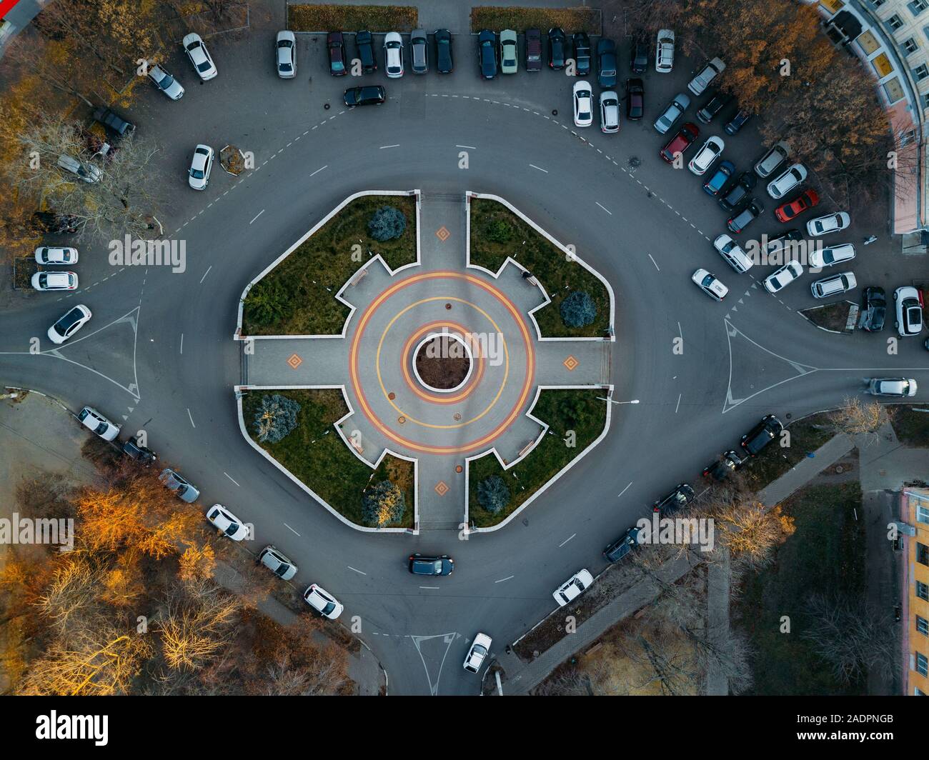 Aerial view complex highway interchange hi-res stock photography and ...