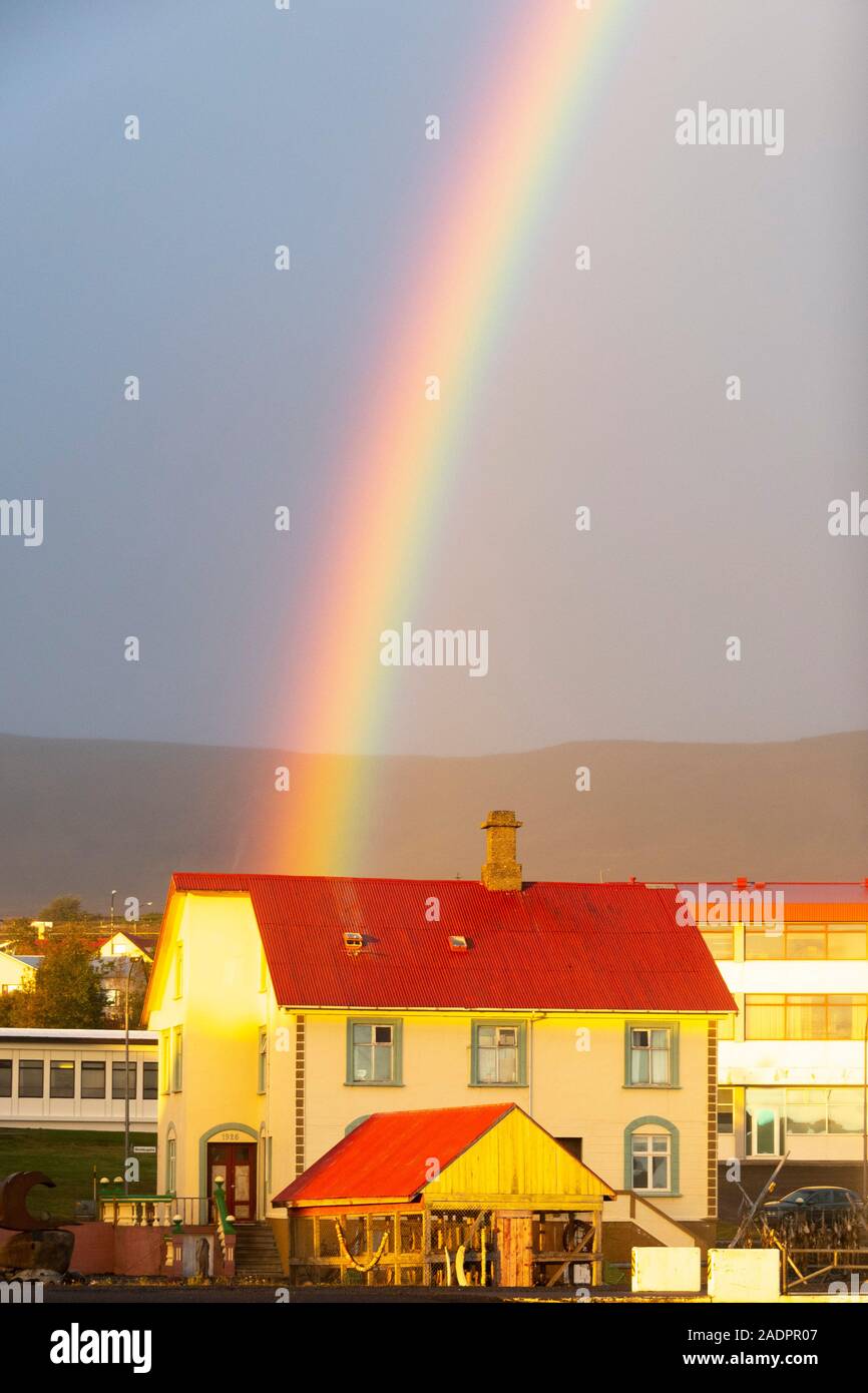 Rainbow house hi-res stock photography and images - Alamy