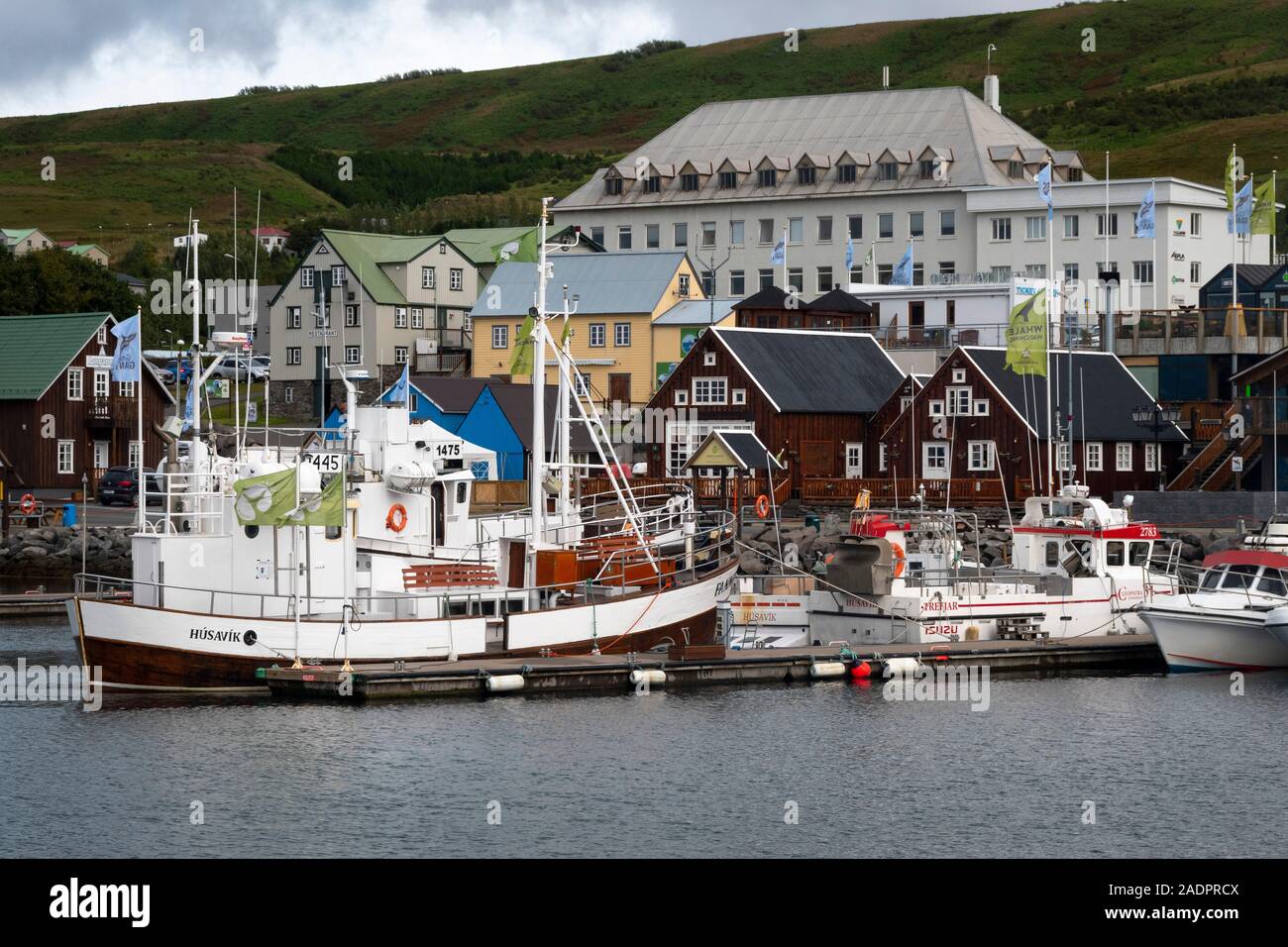 Húsavík harbour hi-res stock photography and images - Alamy