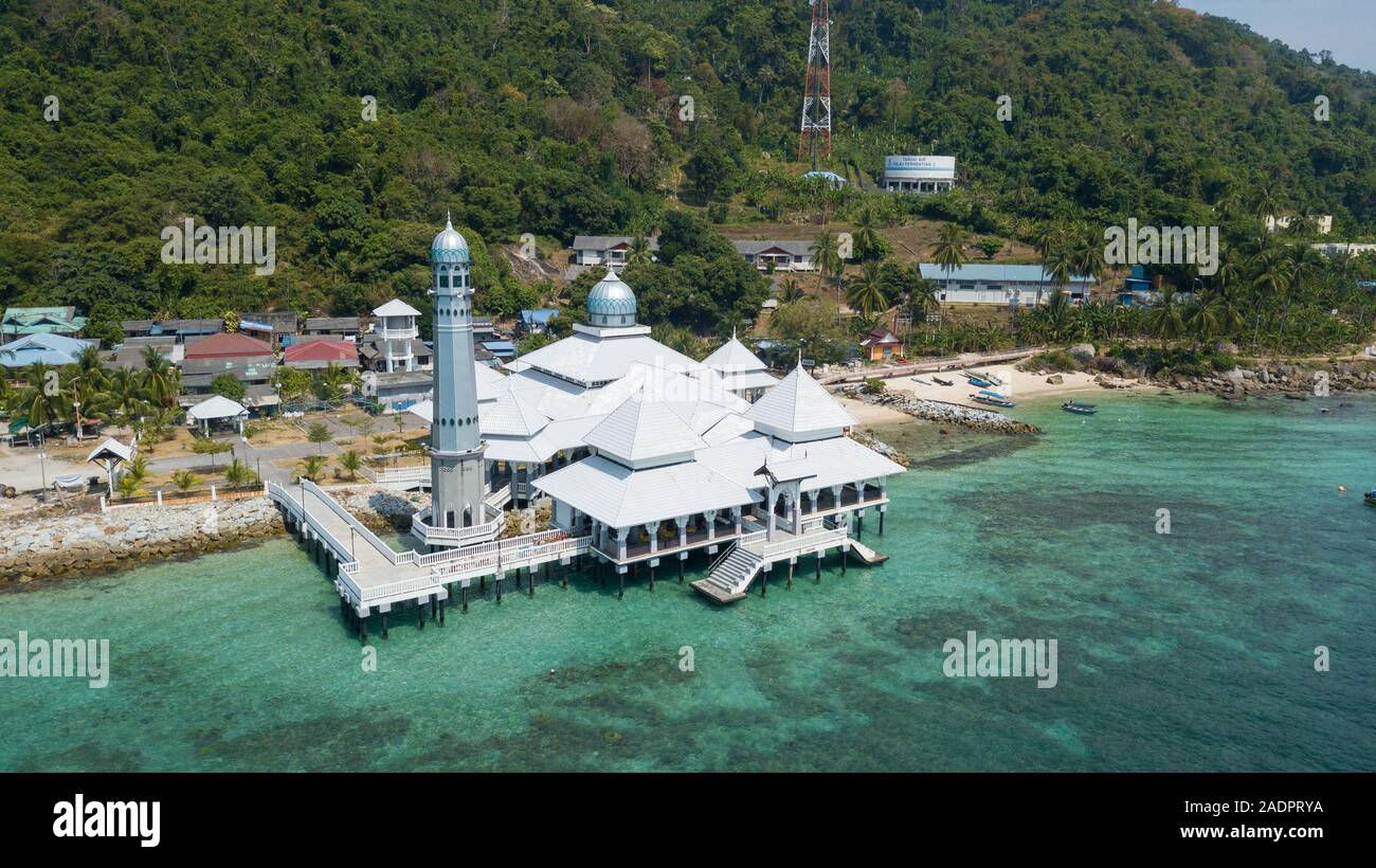 Masjid Besar Mosque on the Perhentian Islands in Malaysia Stock Photo ...