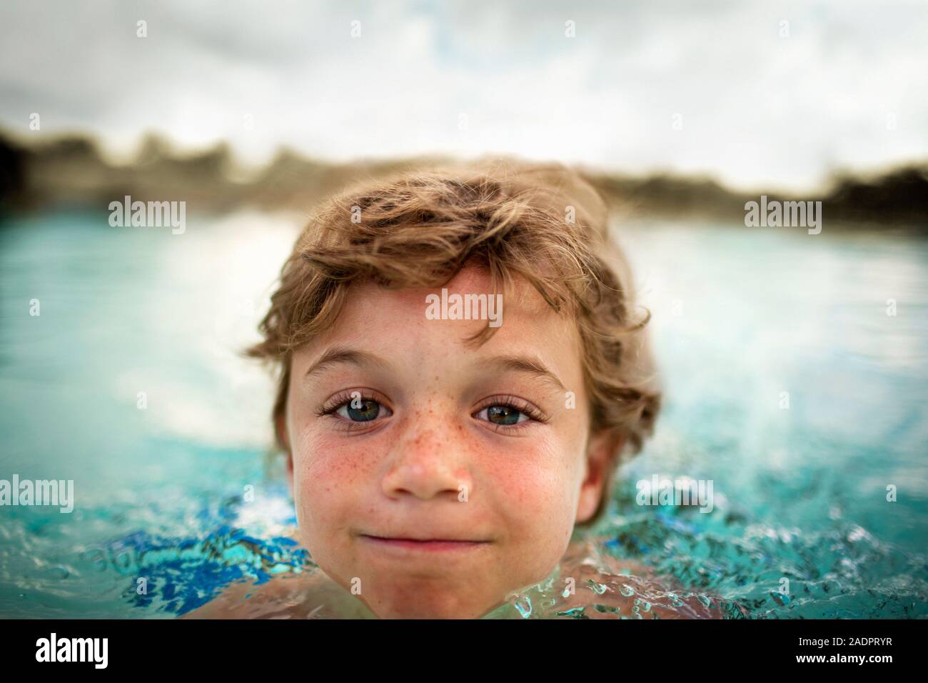 Neck deep in water hi-res stock photography and images - Alamy