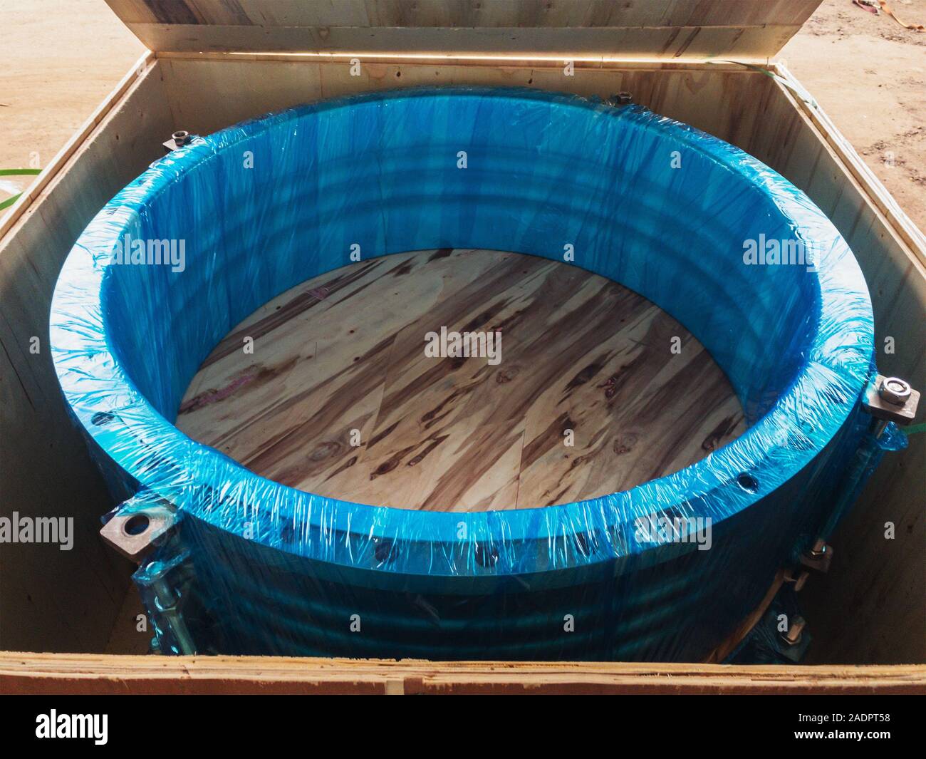 New packed in blue film and wooden box stylophone heat exchanger, Ready ...