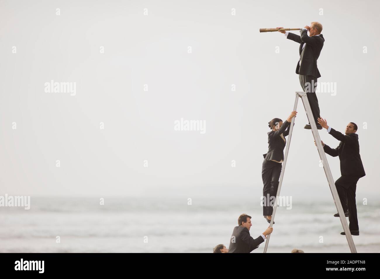 Ladder to beach hi-res stock photography and images - Alamy