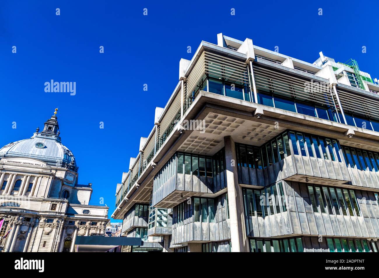 Exterior of Queen Elizabeth II Centre, London, UK Stock Photo - Alamy