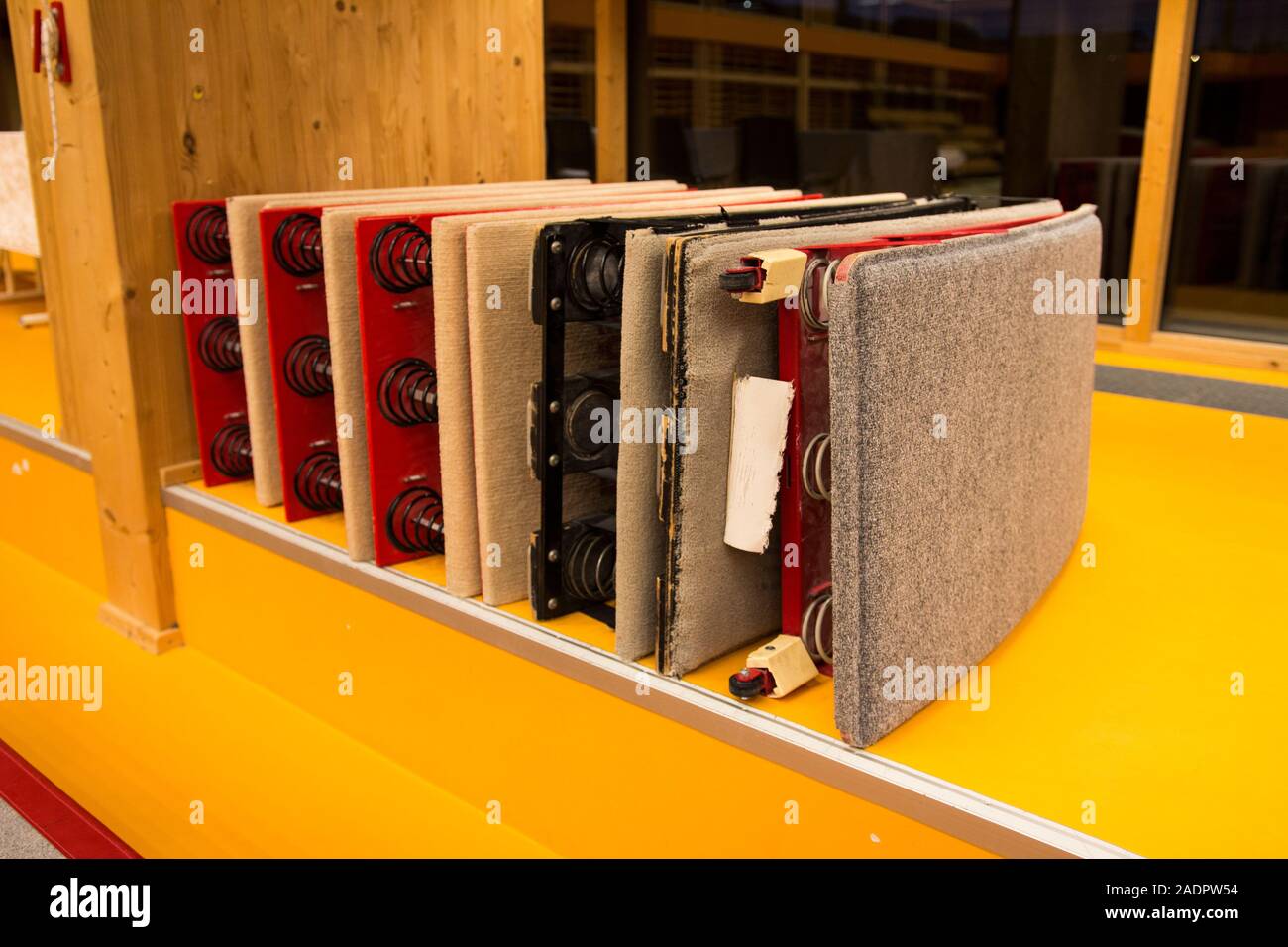 Gymnastic equipment in a gymnastic center Stock Photo - Alamy Gymnastic equipment in a gymnastic center Stock Photo - Alamy