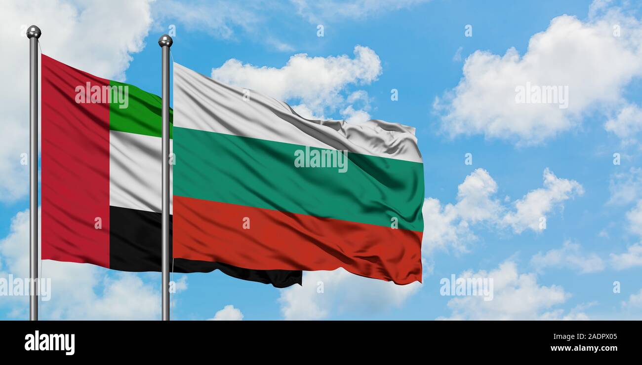 Emirates bulgaria flag hi-res stock photography and images - Alamy