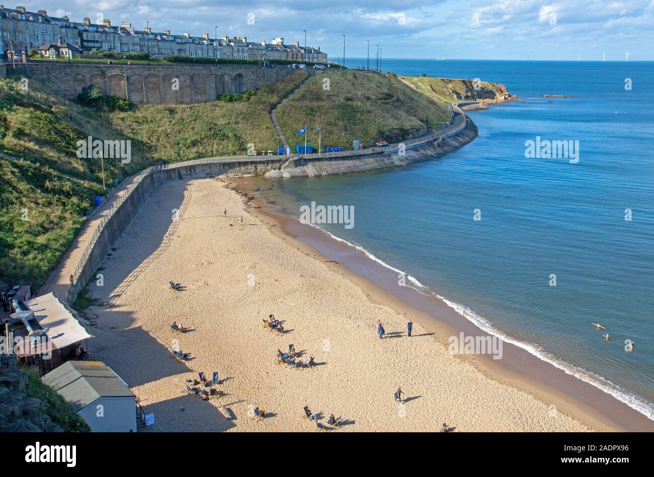 King Edward's Bay beach Stock Photo - Alamy