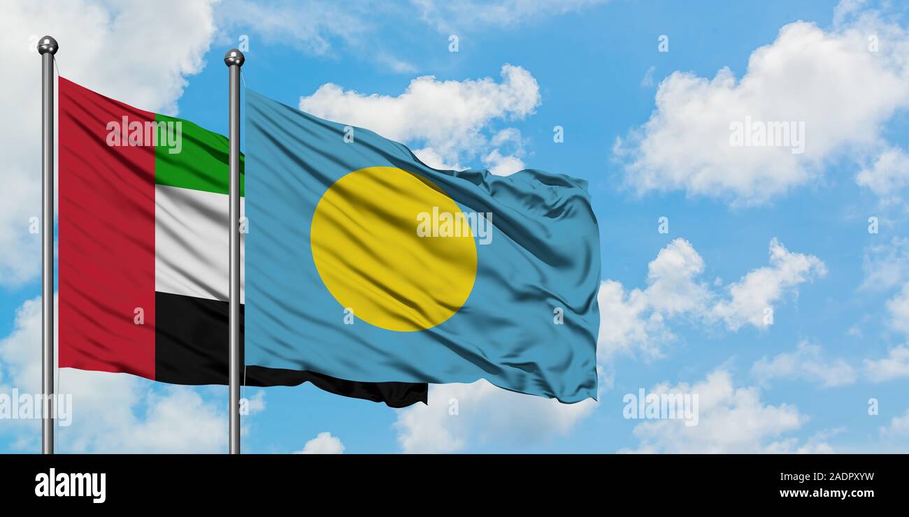 Emirates palau flag hi-res stock photography and images - Alamy